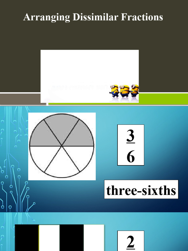 Arranging Dissimilar Fraction | PDF
