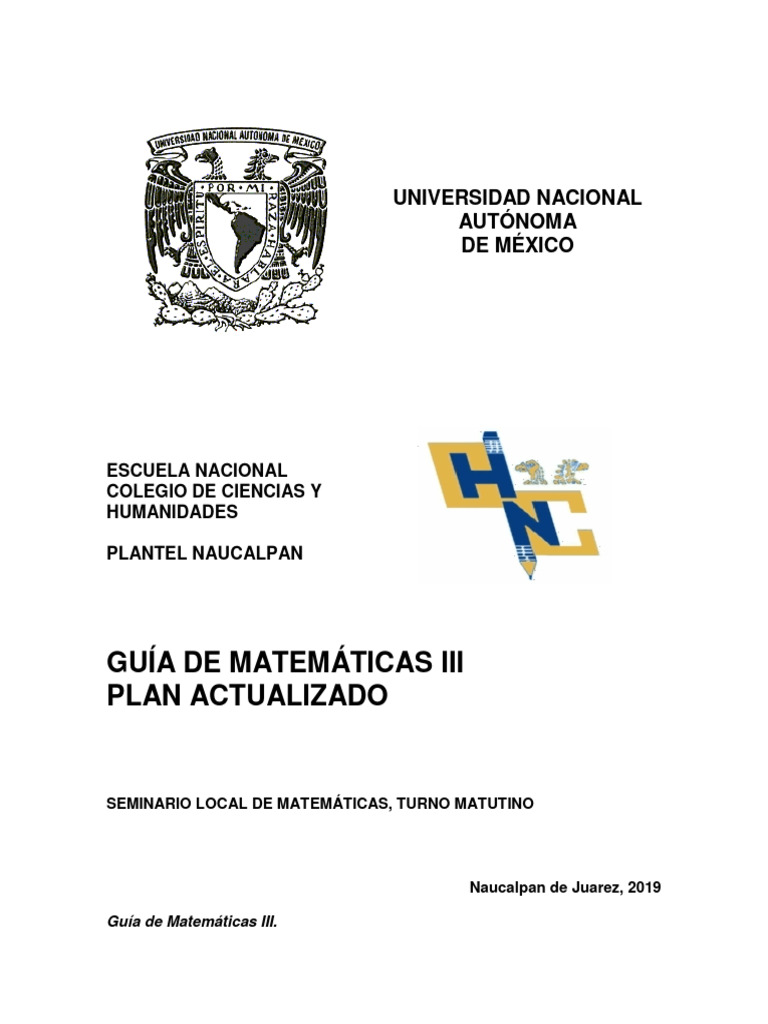 Guia Mate III Plan 2016 | PDF