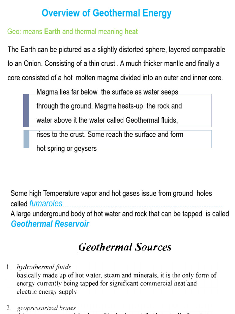 Geothermal Analysis | PDF