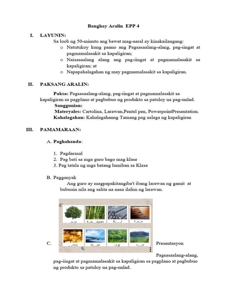 Jane Banghay Aralin Maam Gieee.. | PDF