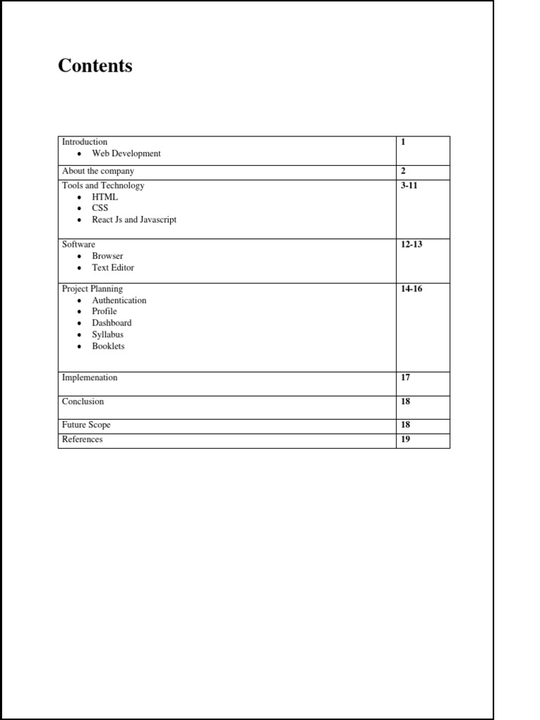435752048-Web-Development-Report IT (IV) | PDF | Html Element | World ...