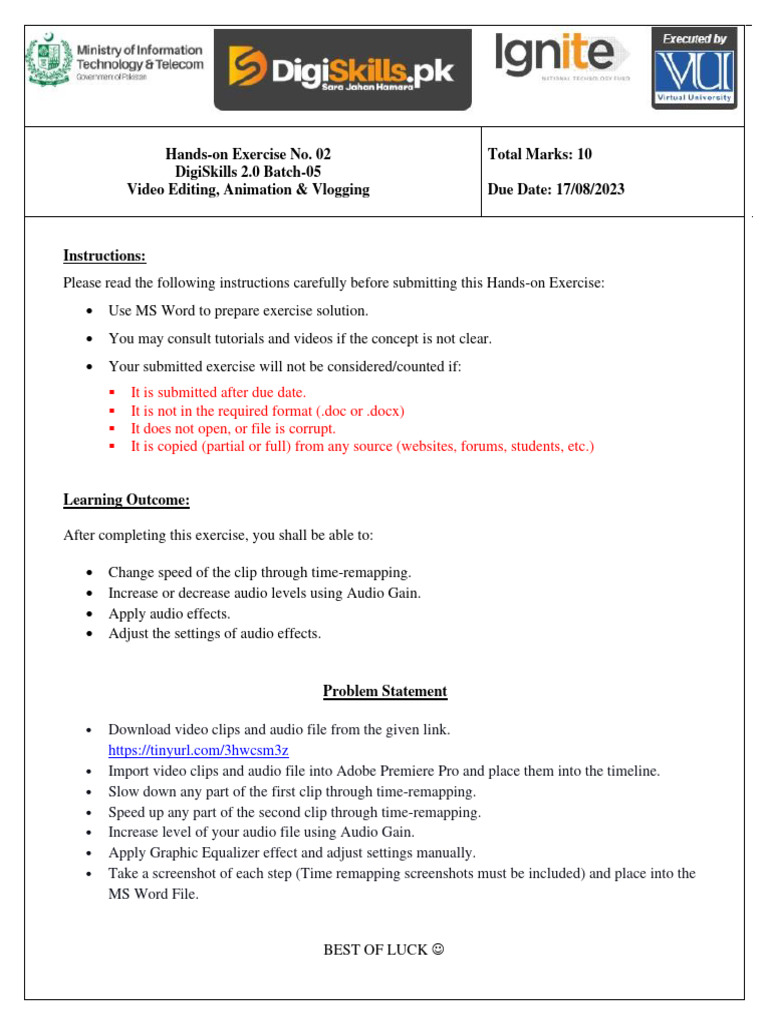 DSTP2.0-Batch-05 VDE101 2 | PDF
