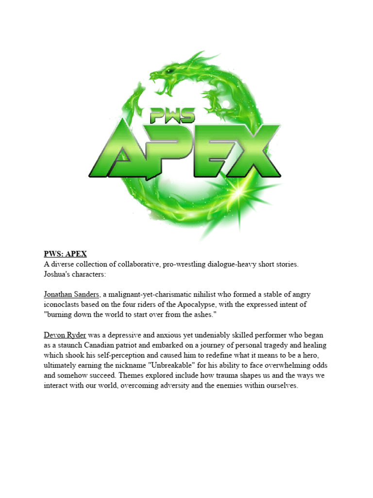PWS APEX Writeup | PDF