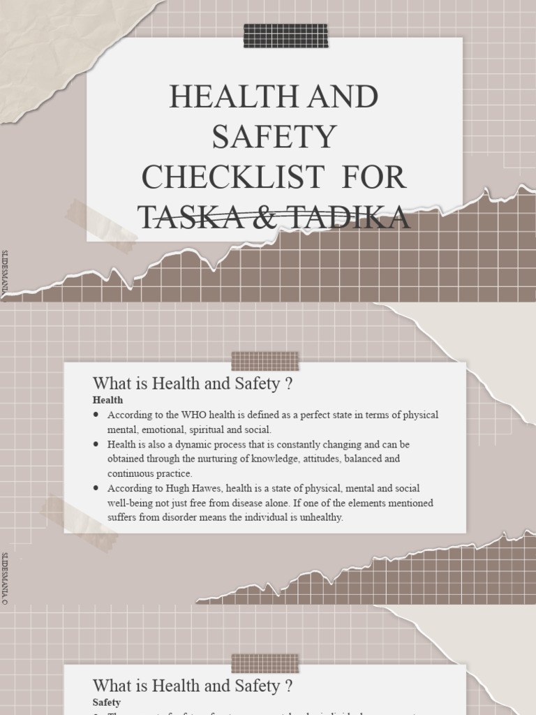 Health and Safety For Children (Qin) | PDF | Occupational Safety And ...