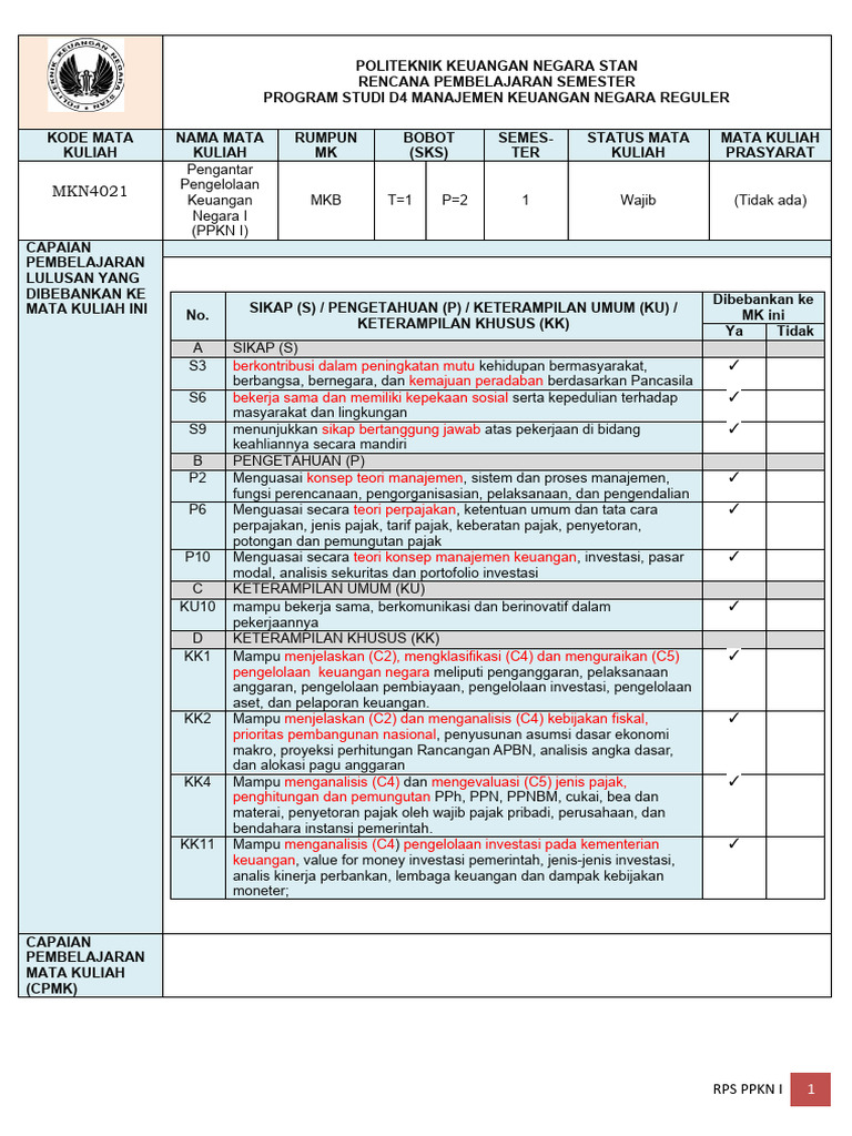 RPS PPKN 1 - 5 Juli 2022-Edit Ds | PDF