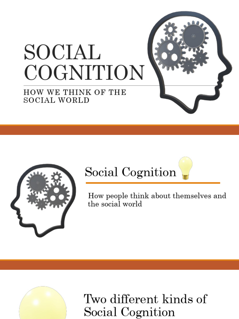 Understanding Social Cognition Basics | PDF | Thought | Schema (Psychology)