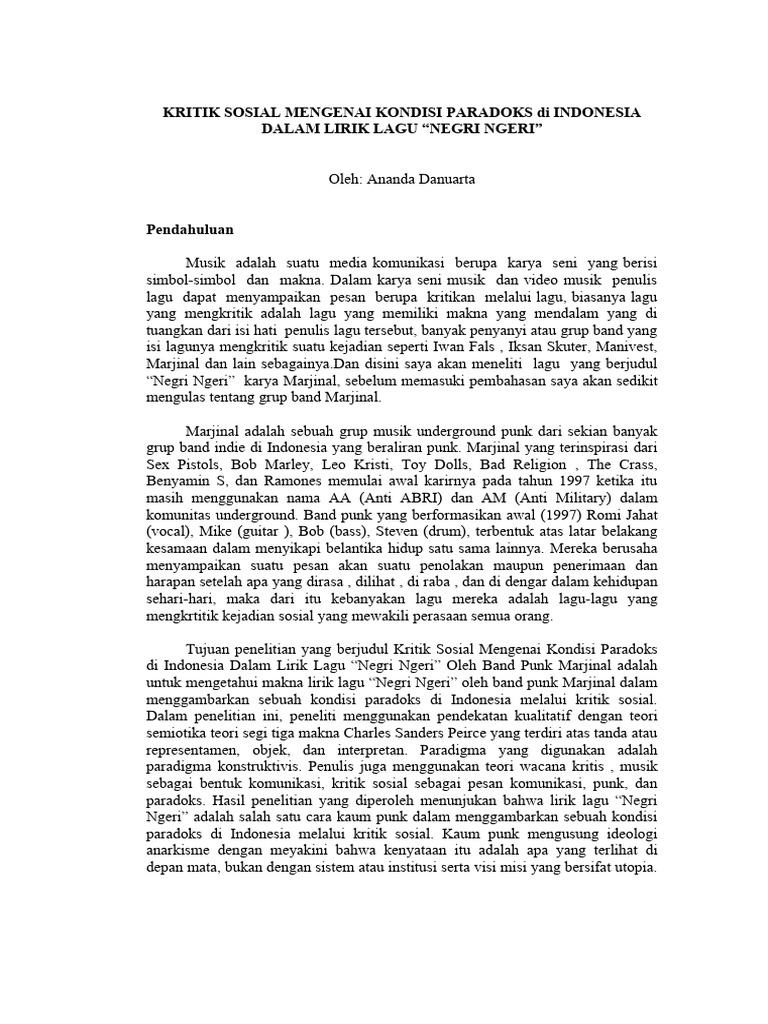 Essay 5 Lembar-1 | PDF | Ilmu Sosial | Kajian Bahasa Asing