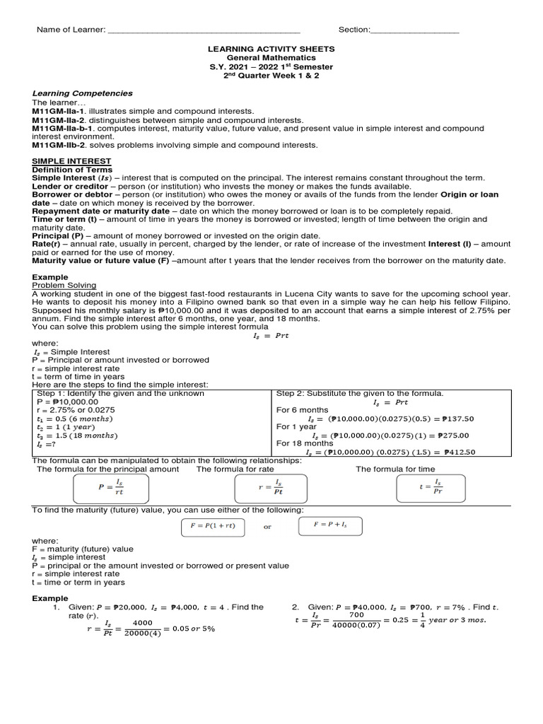 learning-activity-sheet-q2w1-2-pdf-interest-compound-interest