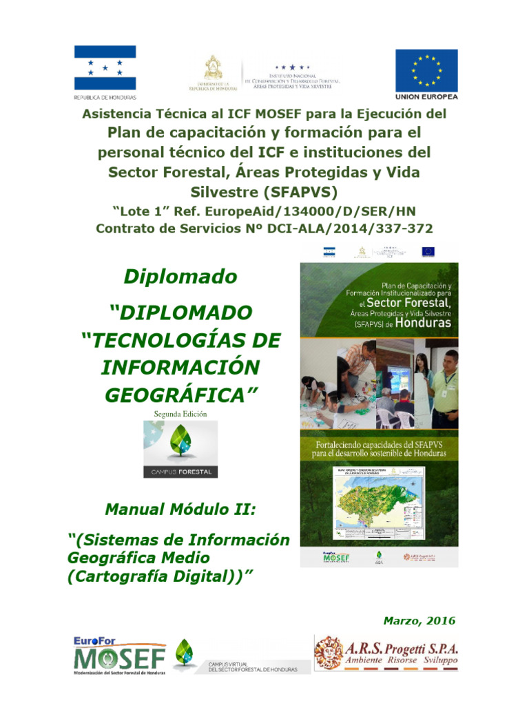 Módulo II - Sistemas de Información Geográfica Medio (Cartografía ...