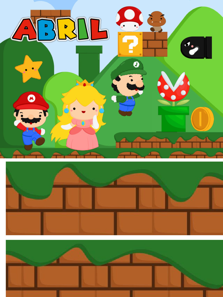 FRISO ABRIL MARIO BROS TAMAÑO TABLOIDE PDF | PDF