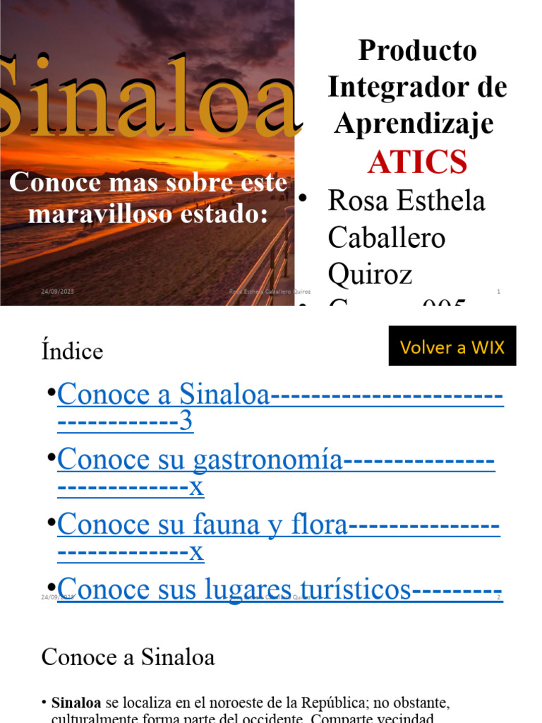 Conoce Mas Sinaloa | PDF | Agricultura | Cocina