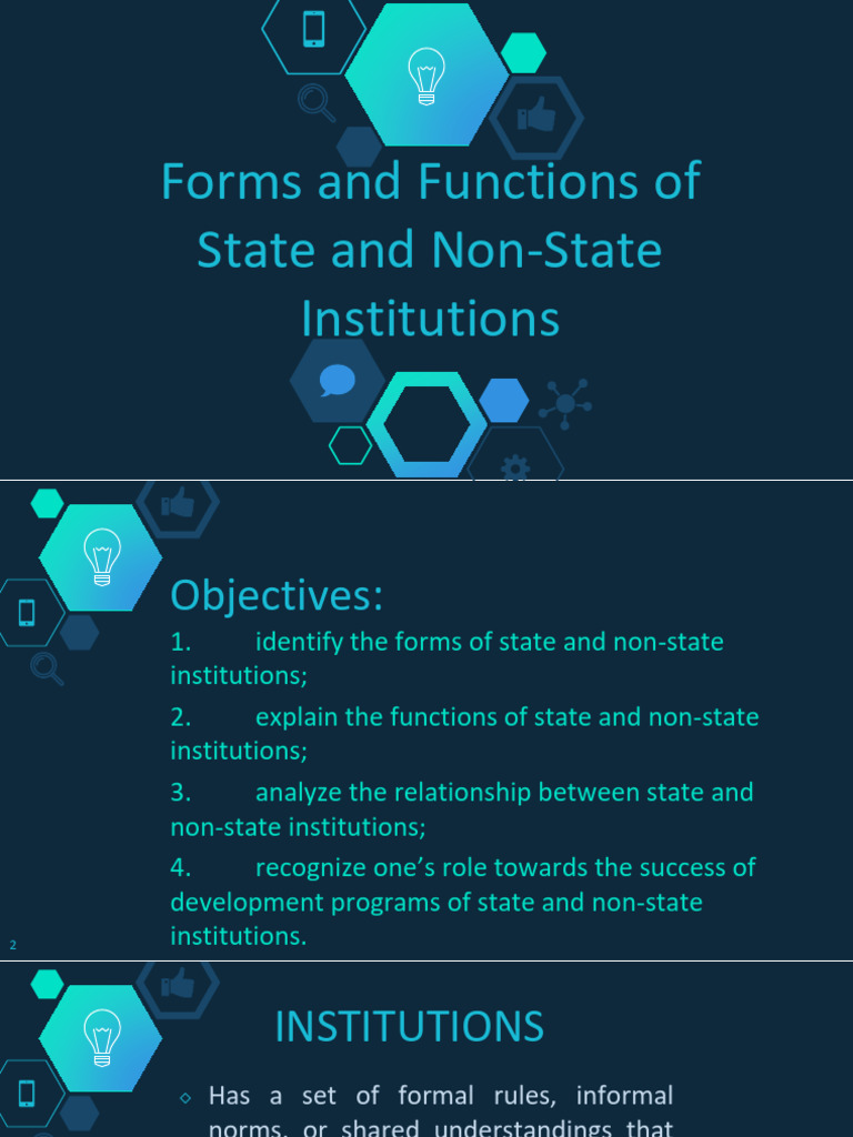 Lesson 7 | PDF | Institution | State (Polity)