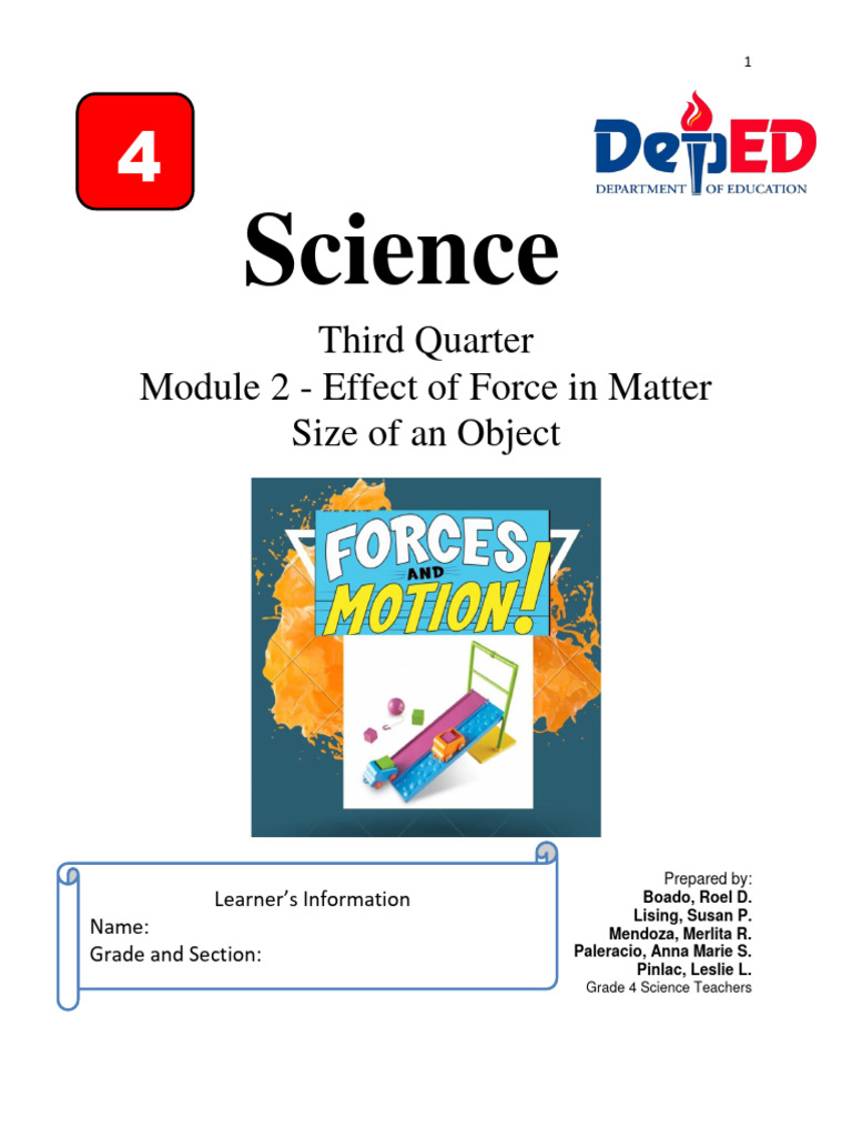 Science Module 2 | PDF