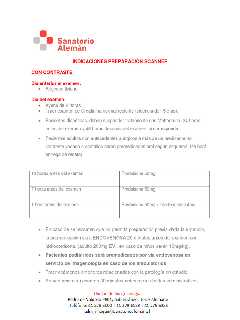 Preparación para Scanner con Contraste | PDF | Relaciones personales ...