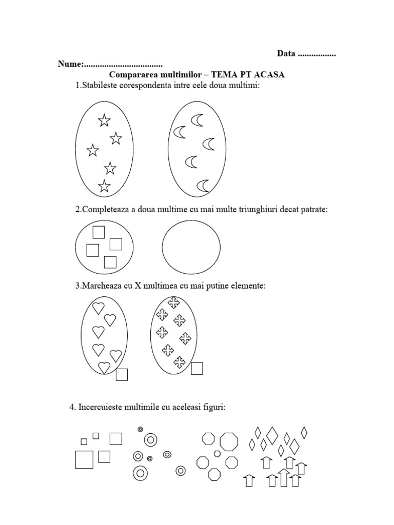 Compararea Multimilor | PDF