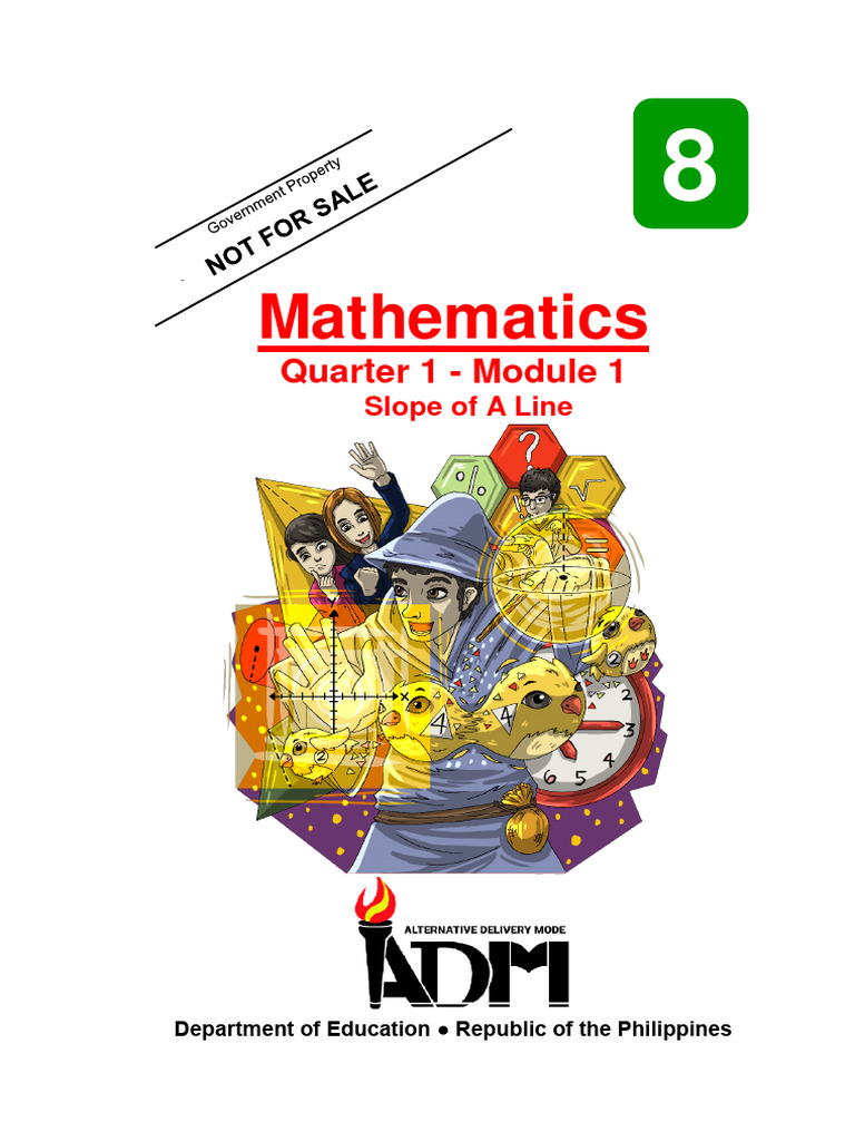 Math8 - q1 - Mod7 - Slope of A Line - v3 | PDF