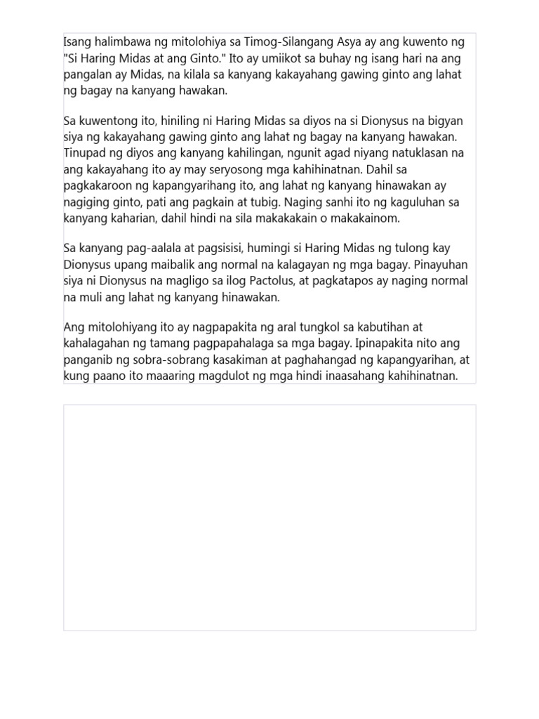 Filipino 10 Mitolohiya BERNICE | PDF