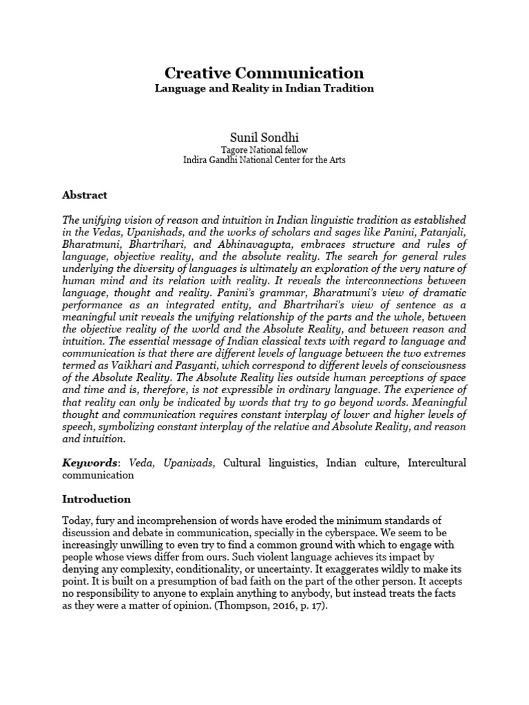 Creative Communication | PDF