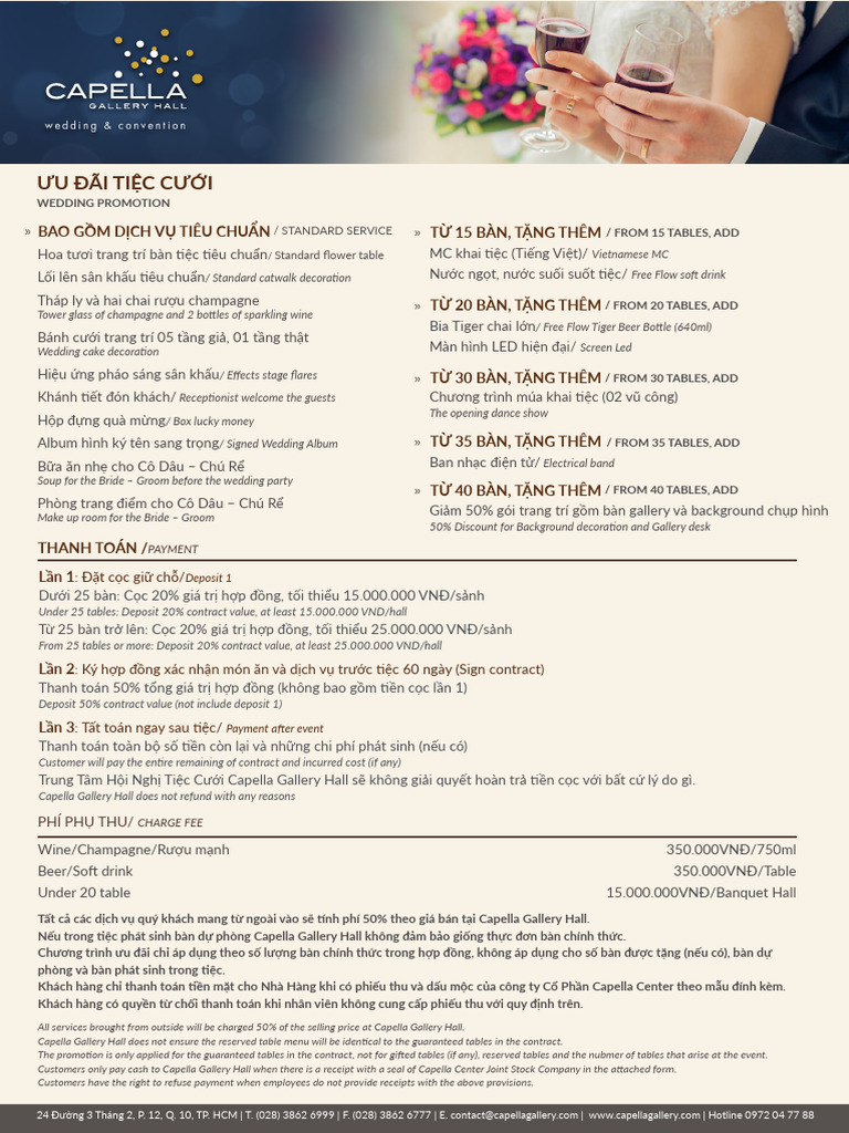 Wedding Promotion 2022 | PDF