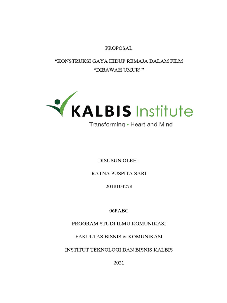 Proposal Penelitian Riset Media Ratna Puspita Sari Pdf