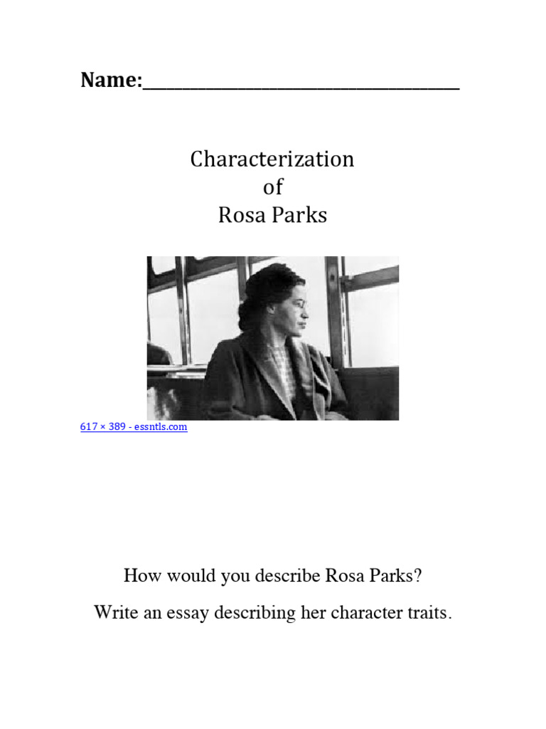 Eoy Rosa Parks Articles | Download Free PDF | Rosa Parks | The United ...