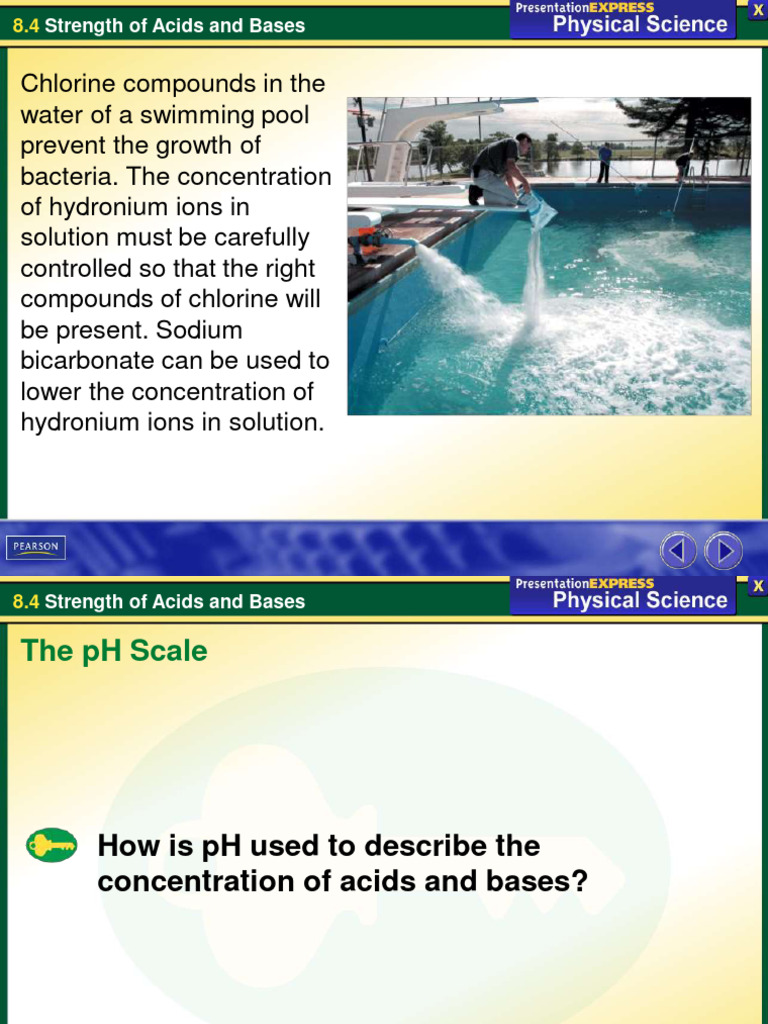 Strength of Acids and Bases | PDF | Acid | Ph