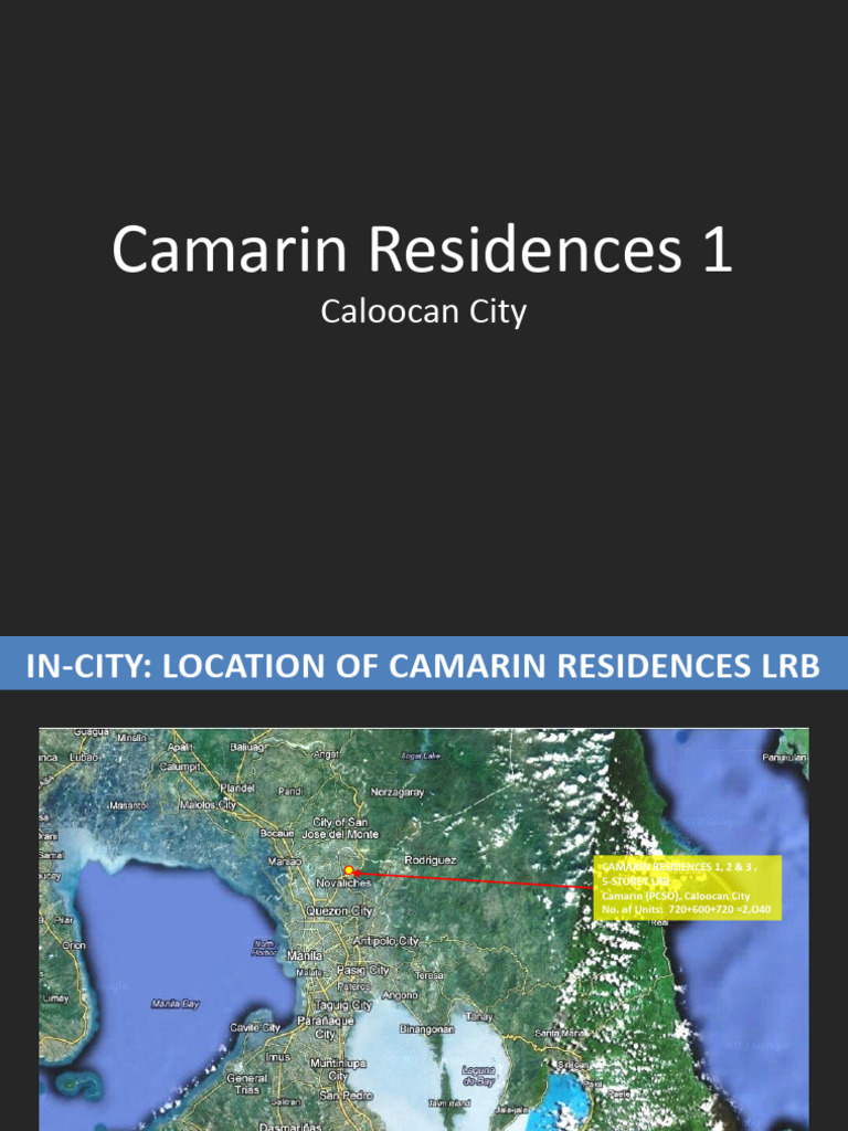 Camarin Residences Intro | PDF