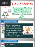 DepED Order No. 12, S. 2015 (Guidelines On The Early Language, Literacy ...