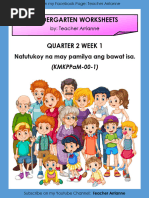 WS Kindergarten Q2 Week5 v2 | PDF | Learning | Reading (Process)