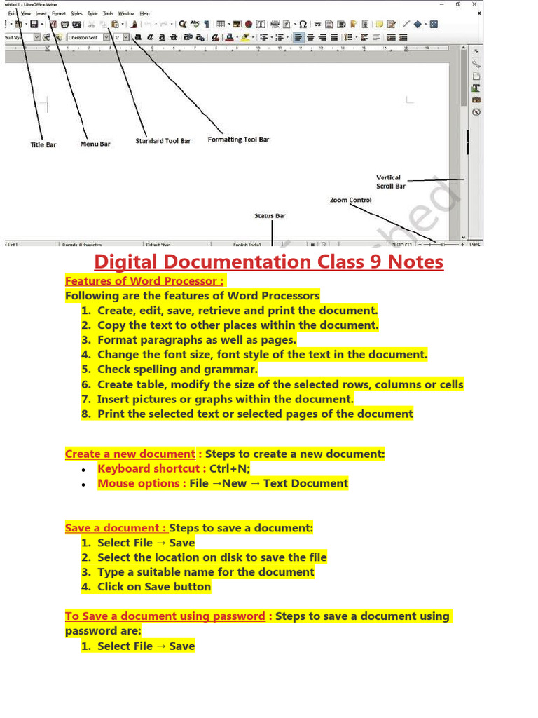 Digital Documentation Note-1 | PDF
