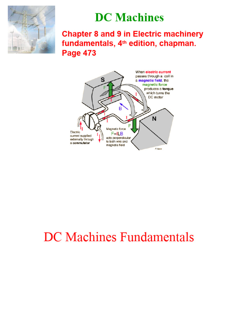 DC Machines: Fundamentals and Construction | PDF