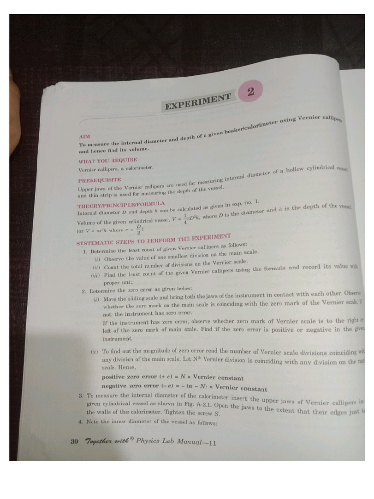 Physics Practical - 2 | PDF