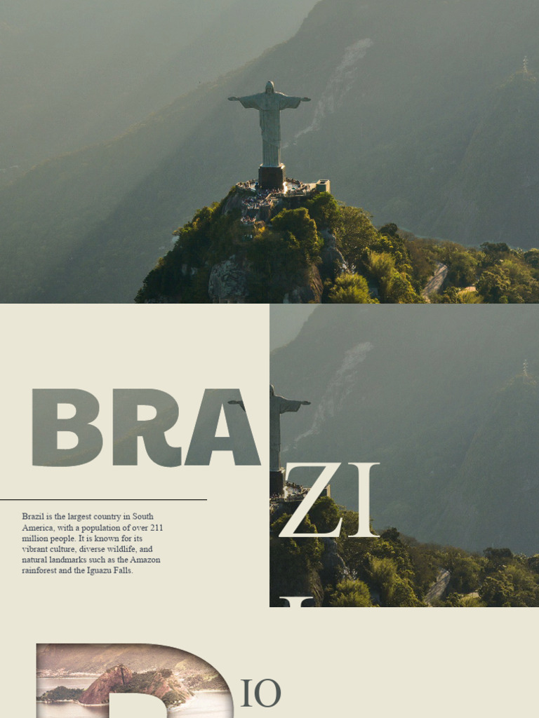 Engaging Brazil Presentation Template | PDF | Travel | Home & Garden