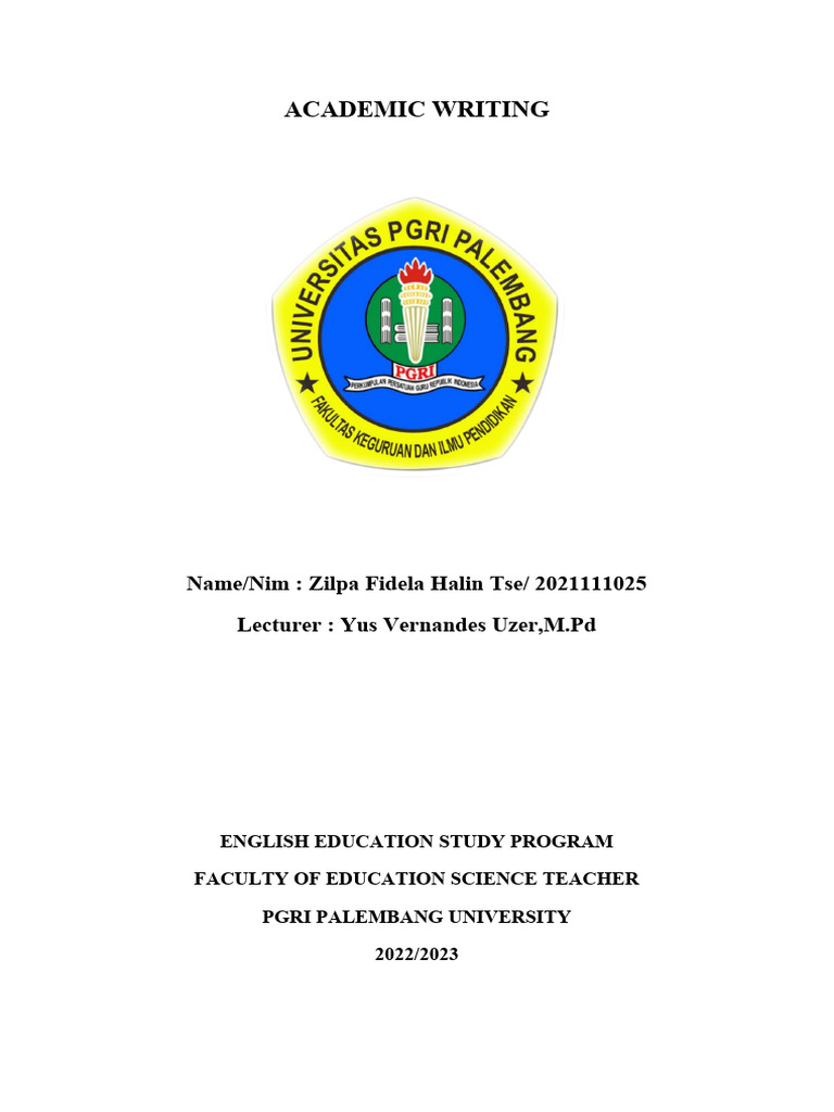 Academic Writing | PDF