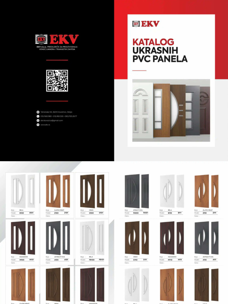 Katalog Ukrasnih PVC Panela | PDF