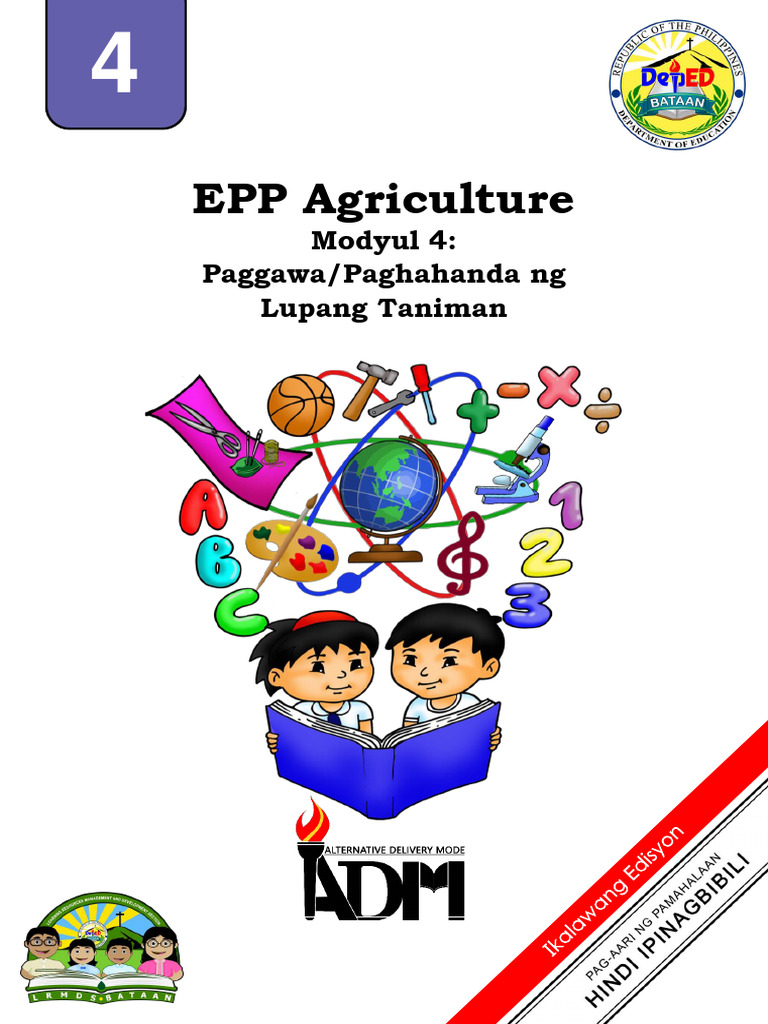 2.ed - Epp4 - Agri - Mod4 - PaggawaPaghahanda NG Lupang Taniman | PDF