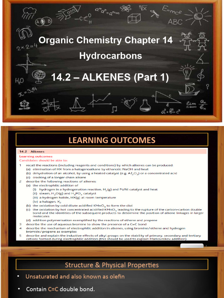 Alkenes P2 | PDF | Alkene | Ethylene