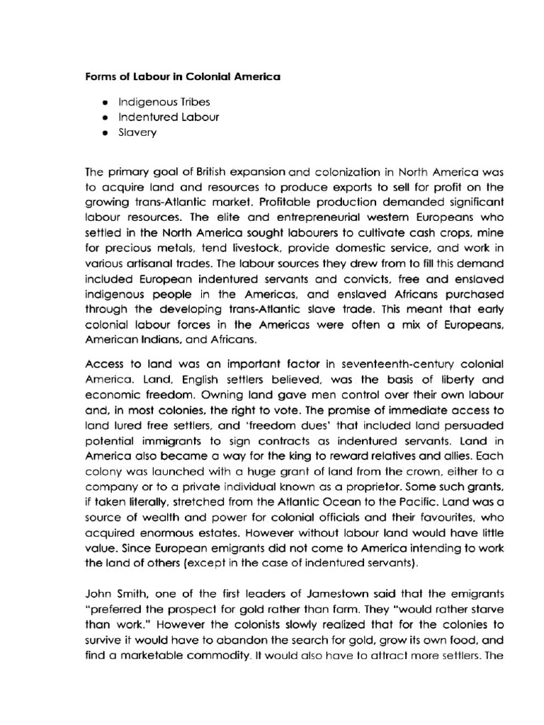 Indentured Labour: Indigenous Tribes | PDF | Atlantic Slave Trade | Slavery