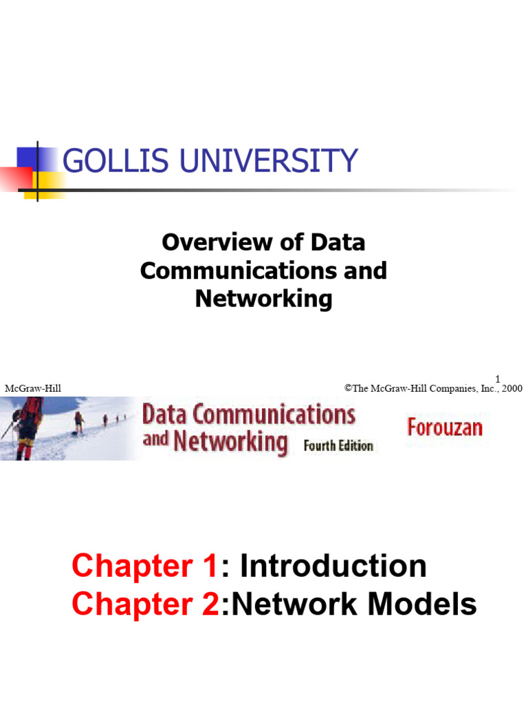 Chapter 1 Introduction-1 | PDF | Computer Network | Network Topology