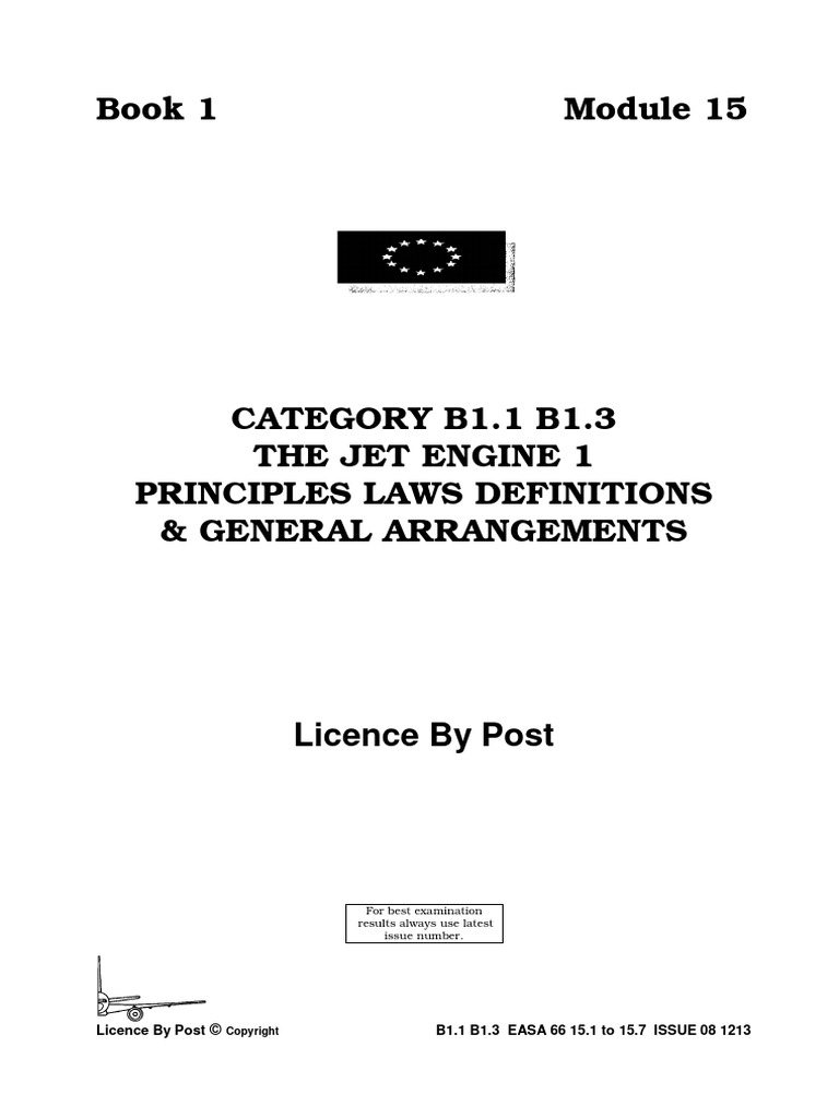 EASA Mod 15 BK 1 Jet Eng Prin | PDF | Jet Engine | Thrust
