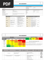 Trolley Use HSE Risk Assessment Guide | PDF | Hazards | Risk