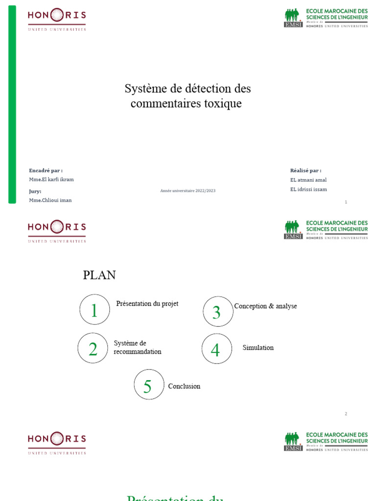 Presentation PFA | PDF