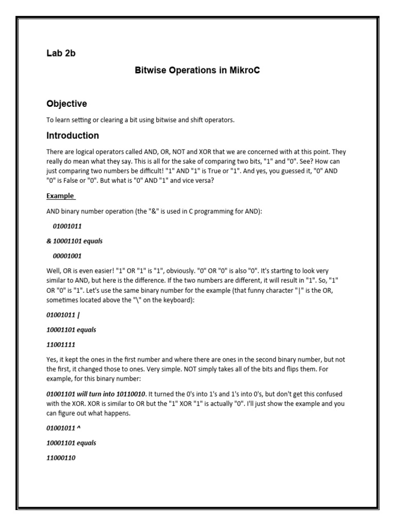 Lab 2 - MNM B Comp | PDF | Arithmetic | Theoretical Computer Science