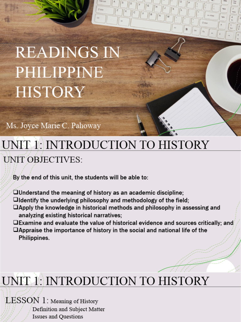 RPH Lesson Prelim | Download Free PDF | Historiography | Primary Sources