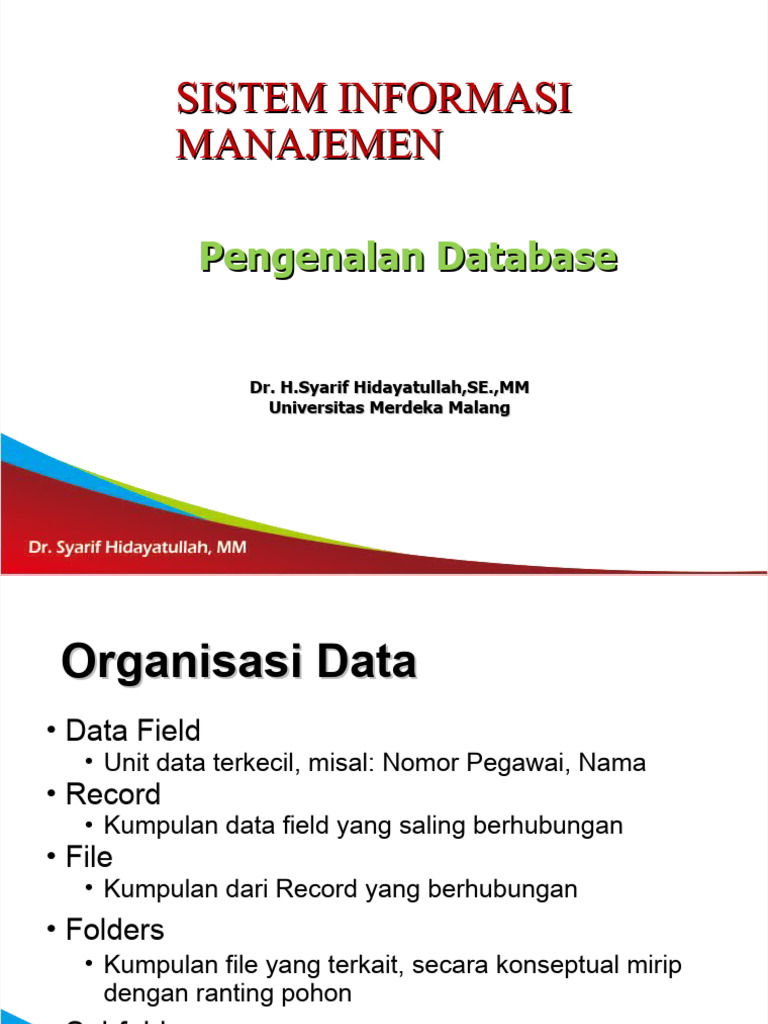 Bab6 - Pengenalan Data Base | PDF