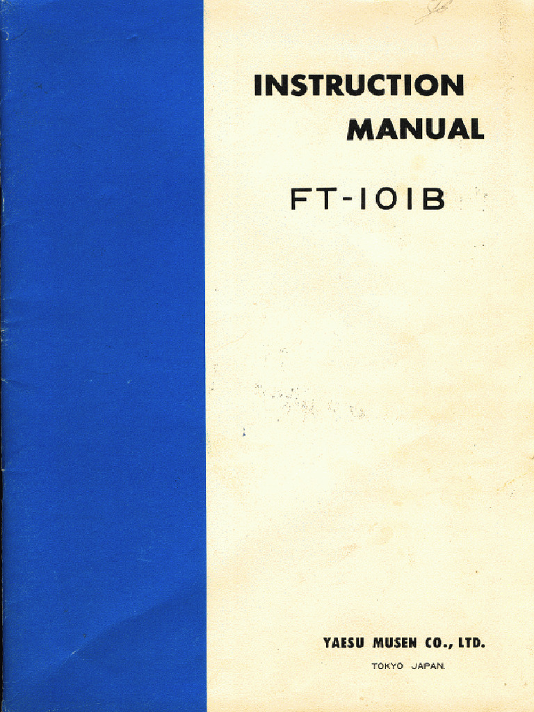 FT 101 B | PDF