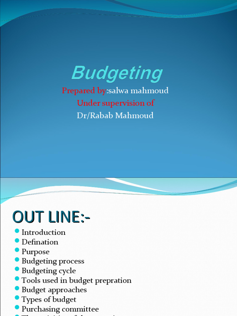 Budgeting | PDF | Cost Of Living | Budget