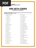 Iata Codes For Europe | PDF | Companies | Transport Companies