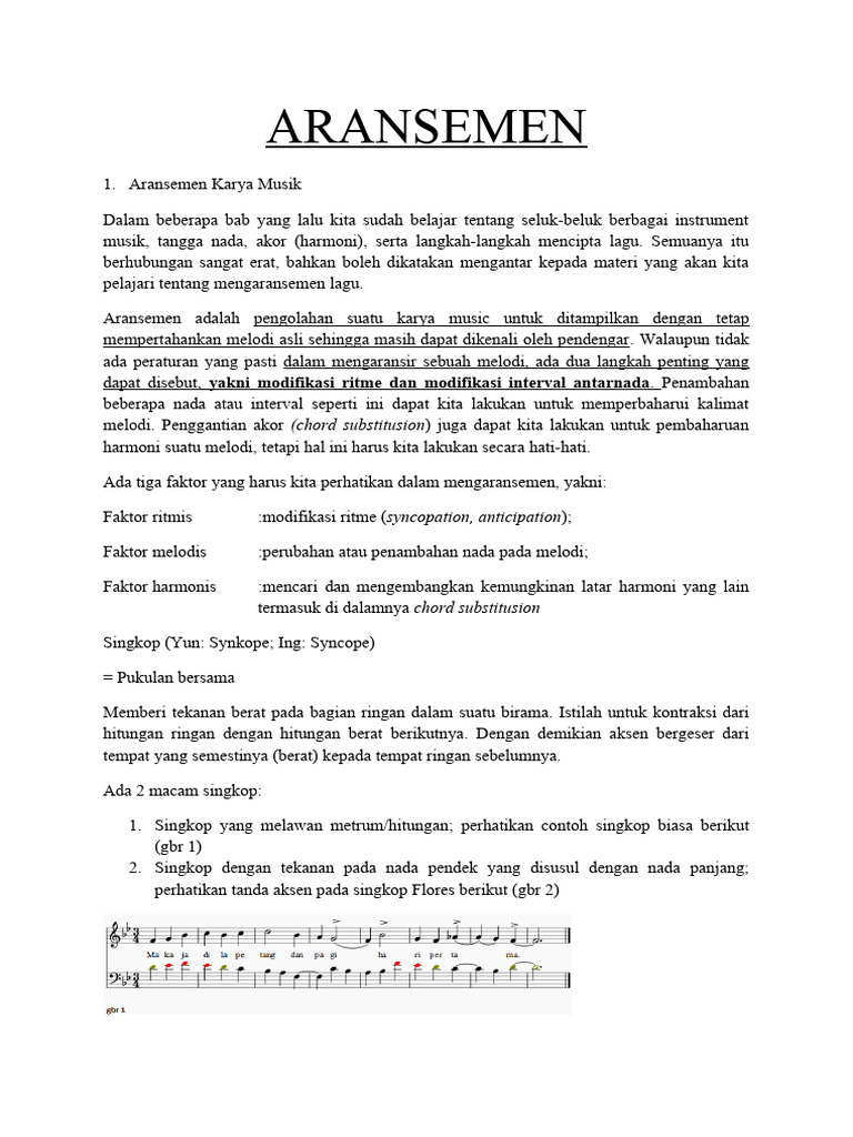 ARANSEMEN | PDF