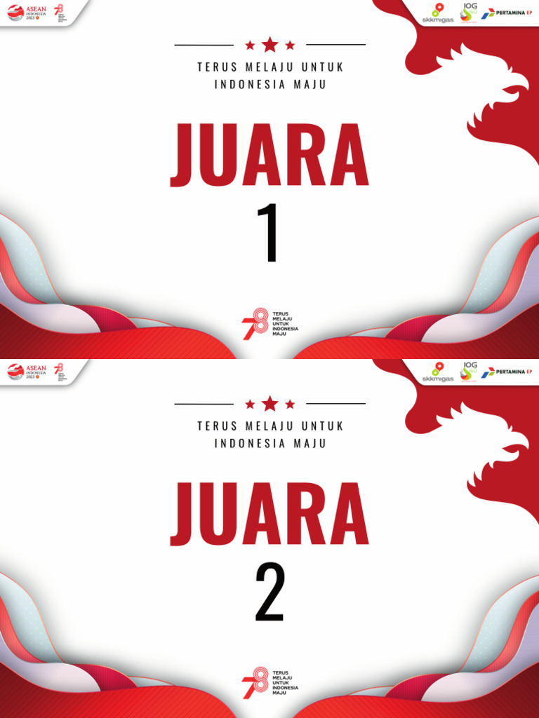 Sertifikat Juara Lomba Dewasa | PDF